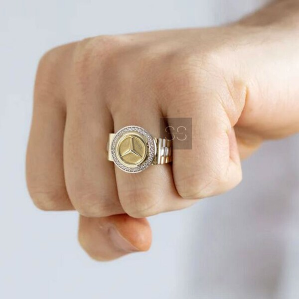 Mercedes Rings - Etsy