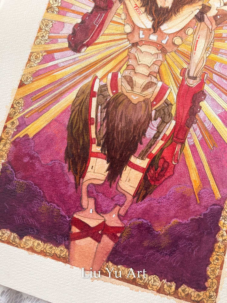 Apex Legends Revenant Legendary Skin Fan Art Painting - Etsy