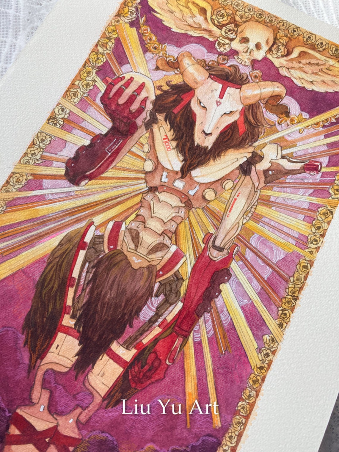 Apex Legends Revenant Legendary Skin Fan Art Painting - Etsy