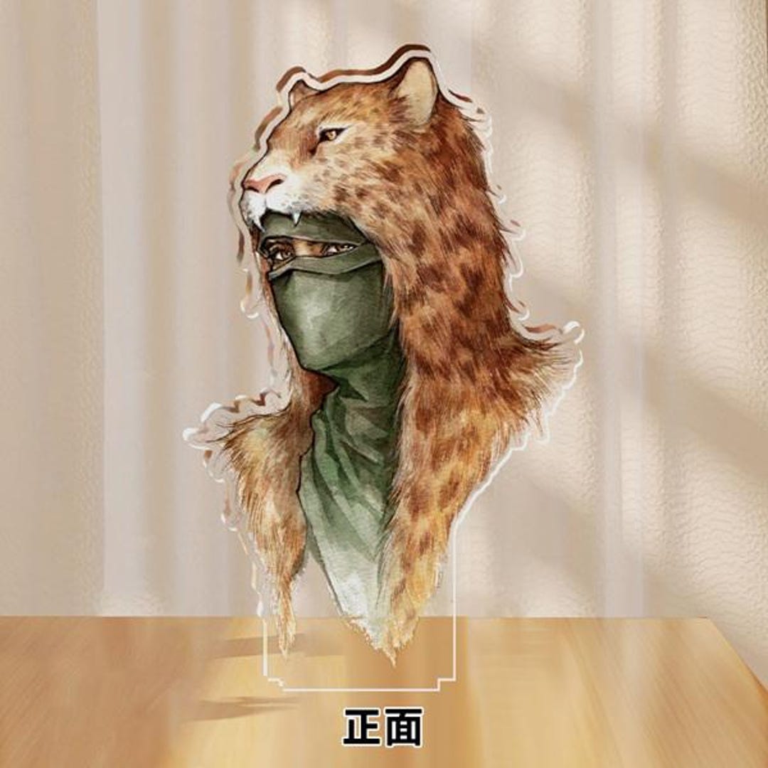 COD Sebastian Krueger Fan Art Acrylic 20cm Stand Transparent Decoration ...