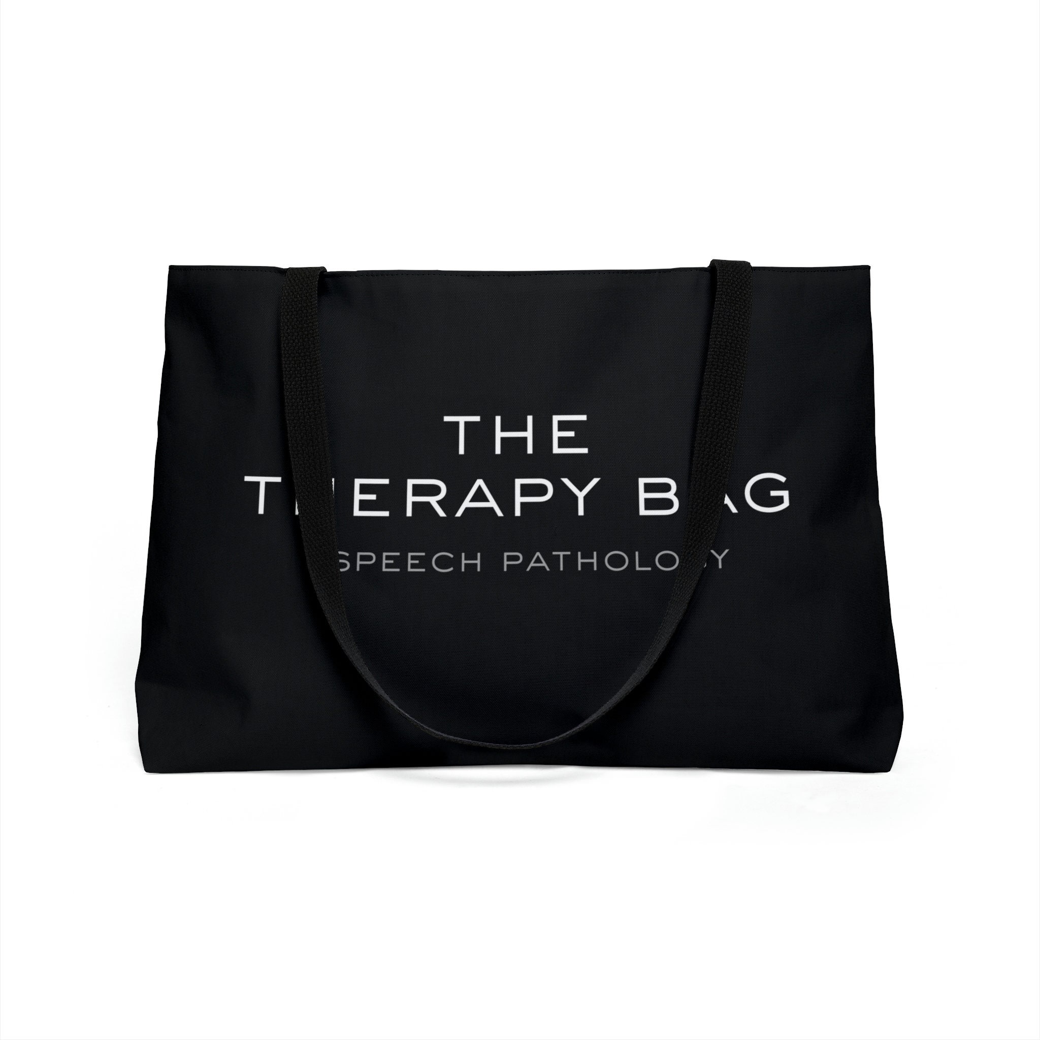 Black Speech Therapy Bag Therapy Materials Bag SLP Tote Bag - Etsy