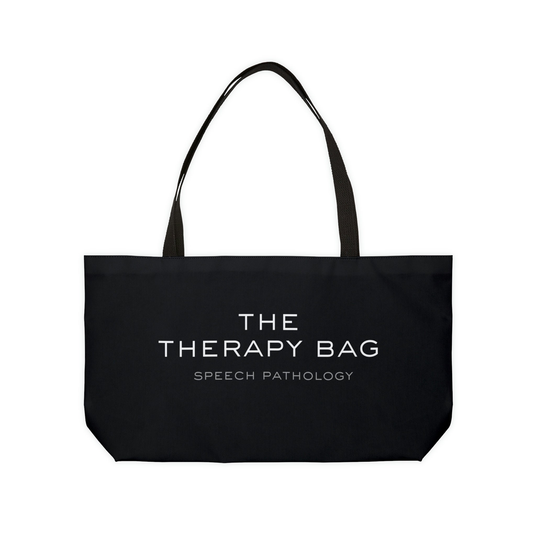 Black Speech Therapy Bag Therapy Materials Bag SLP Tote Bag - Etsy