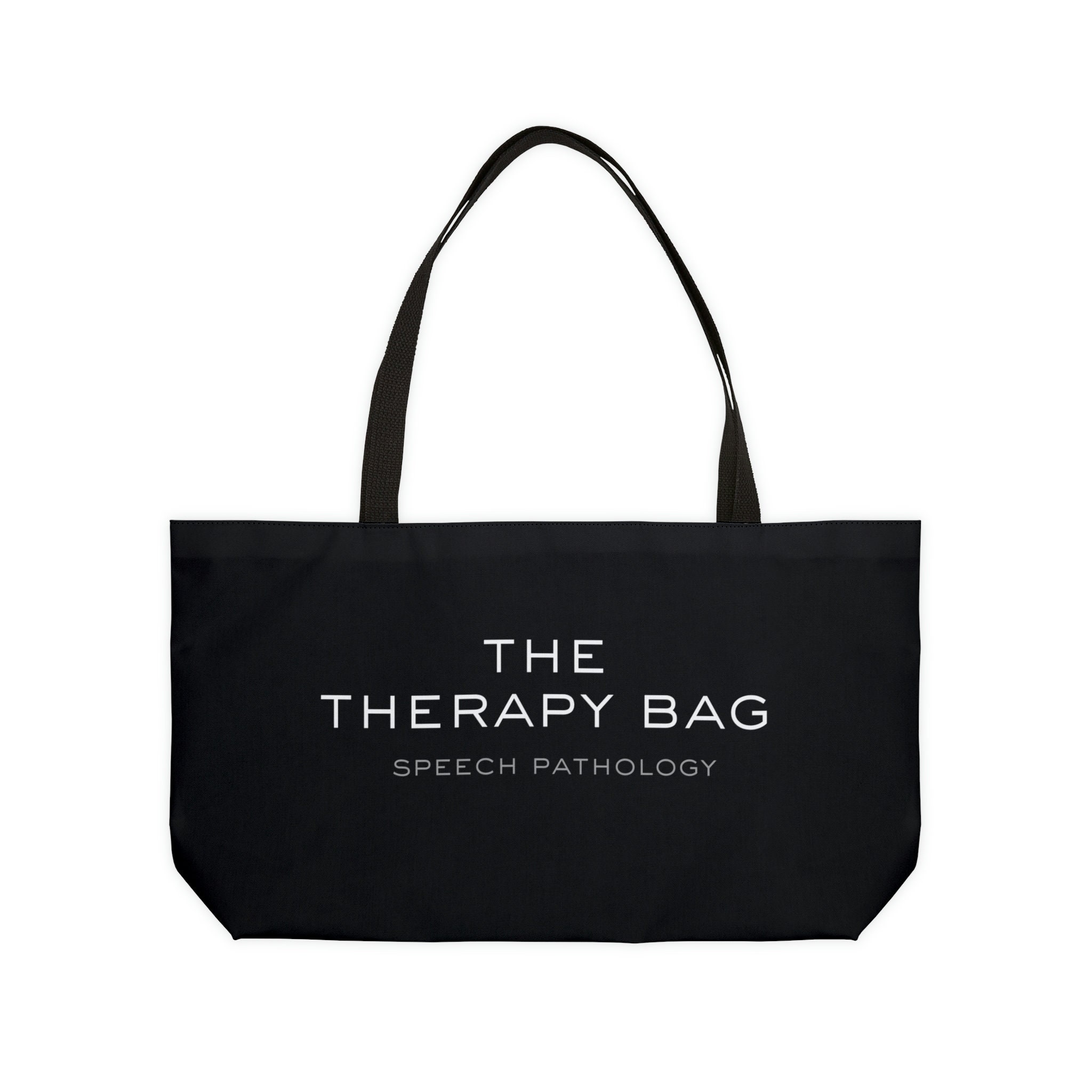 Black Speech Therapy Bag Therapy Materials Bag SLP Tote Bag - Etsy