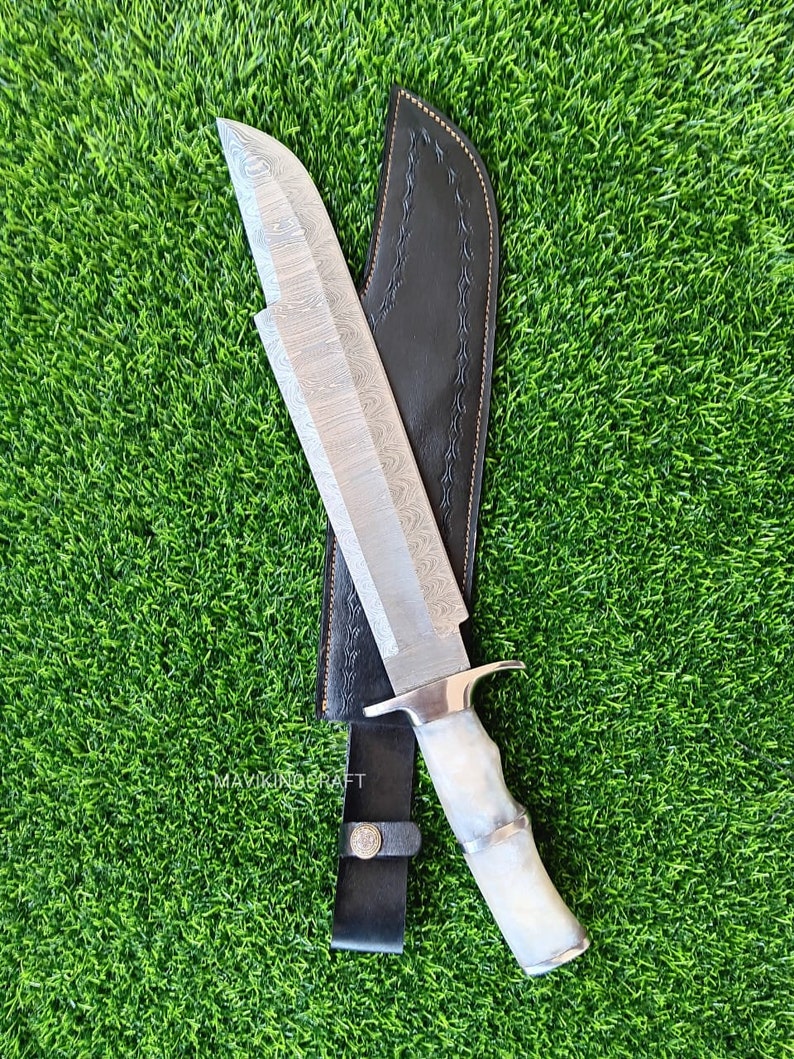Predator Bowie: Handmade D2 Steel Predator Replica Machete, Rambo ...