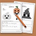 Halloween Math Area and Perimeter Worksheets Printables - Etsy