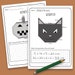 Halloween Math Area and Perimeter Worksheets Printables - Etsy