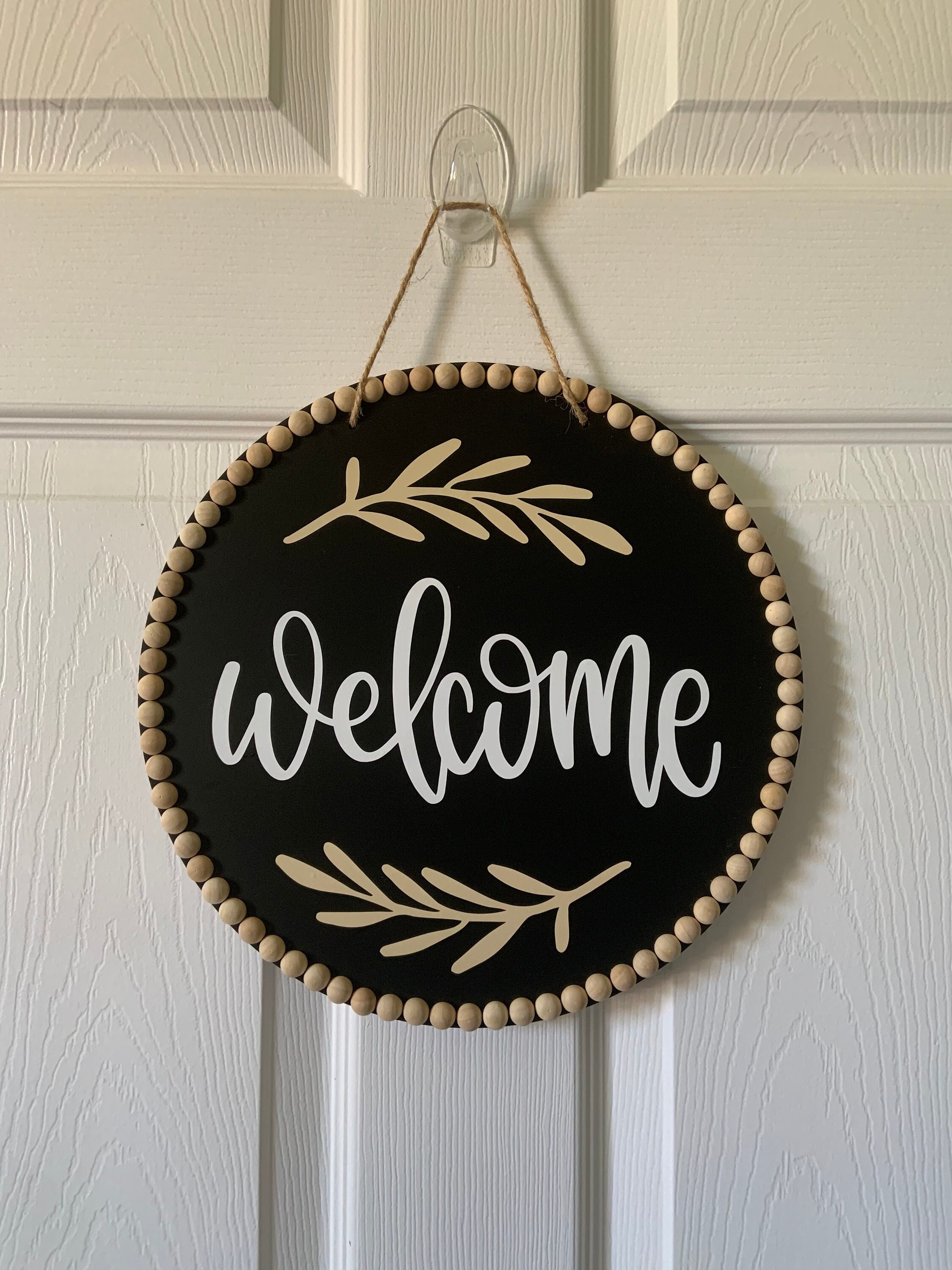 Welcome Front Door Sign - Etsy