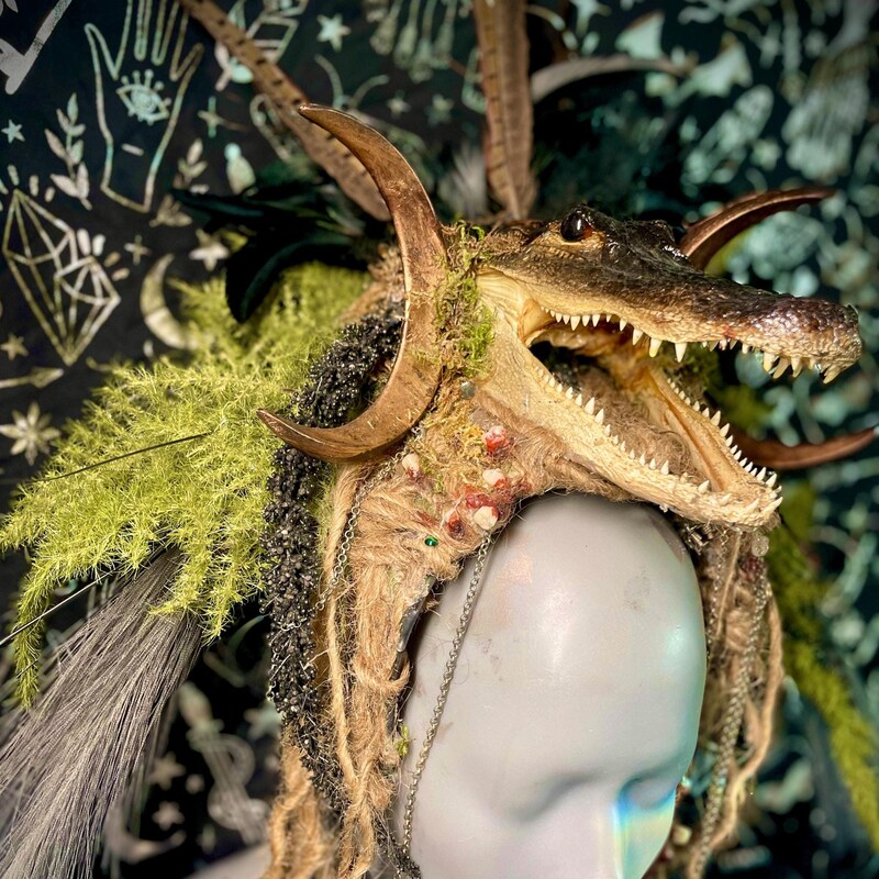 Voodoo Headpiece - Etsy