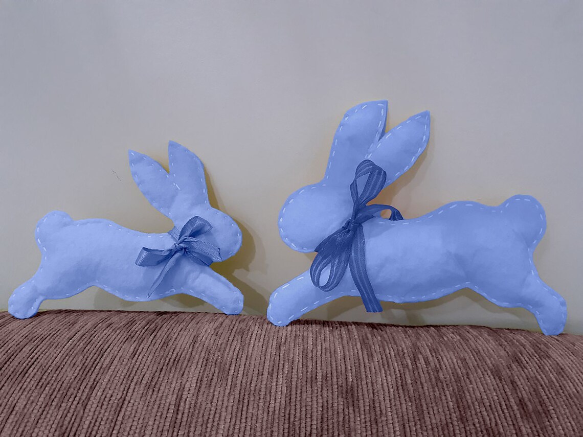 Bunny Sewing Pattern Set of 4 PDF - Etsy