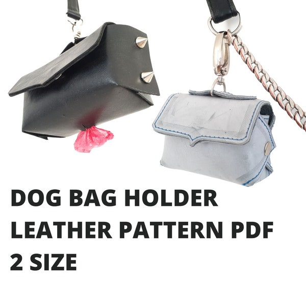 Leather Dog Poop Bag Pattern - Etsy