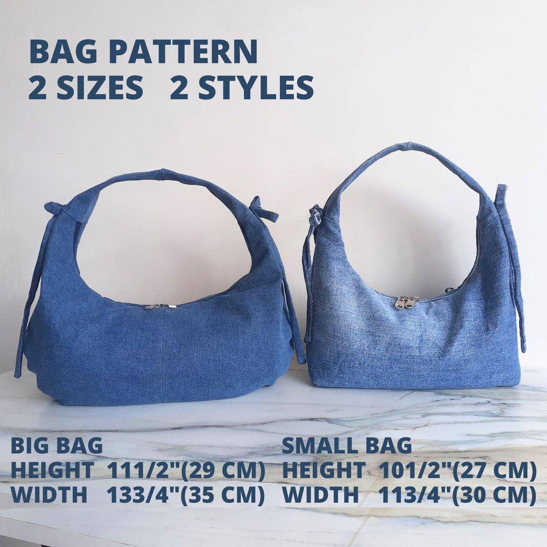 Hobo Bag Pdf Sewing Pattern and Tutorial, Video Tutorial - Etsy Canada