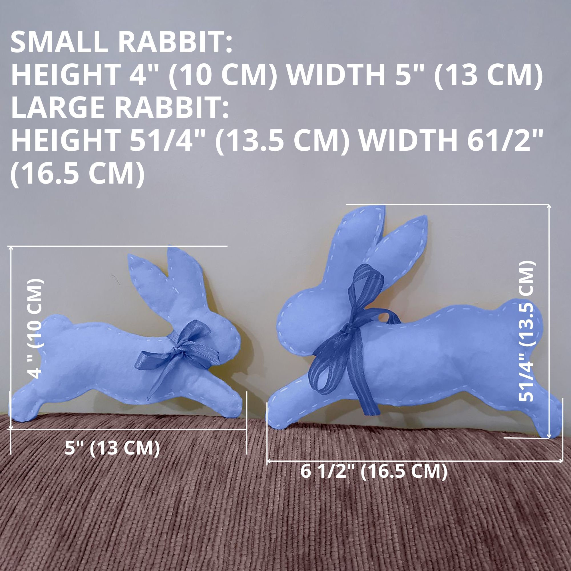 Bunny Pattern, Set of 4 PDF Pattern - Etsy