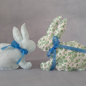 Set of 3 PDF Bunny Sewing Pattern - Etsy