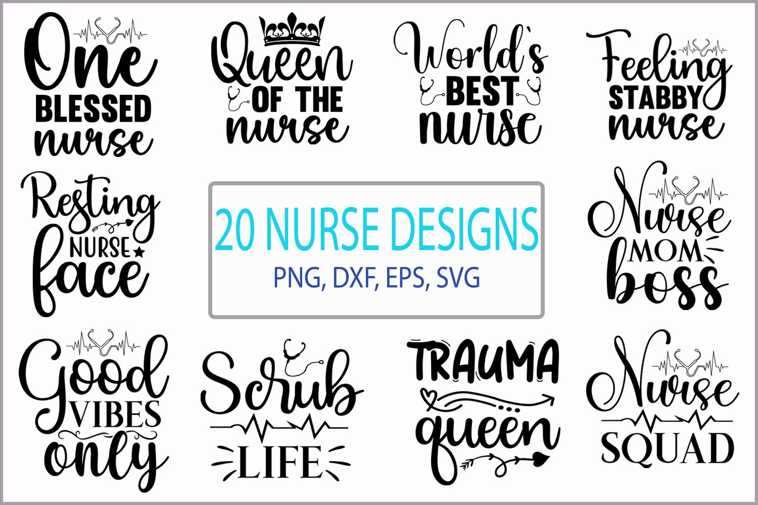 20 Nurse Designs Nurse Svg Designs Nurse Tumbler - Etsy