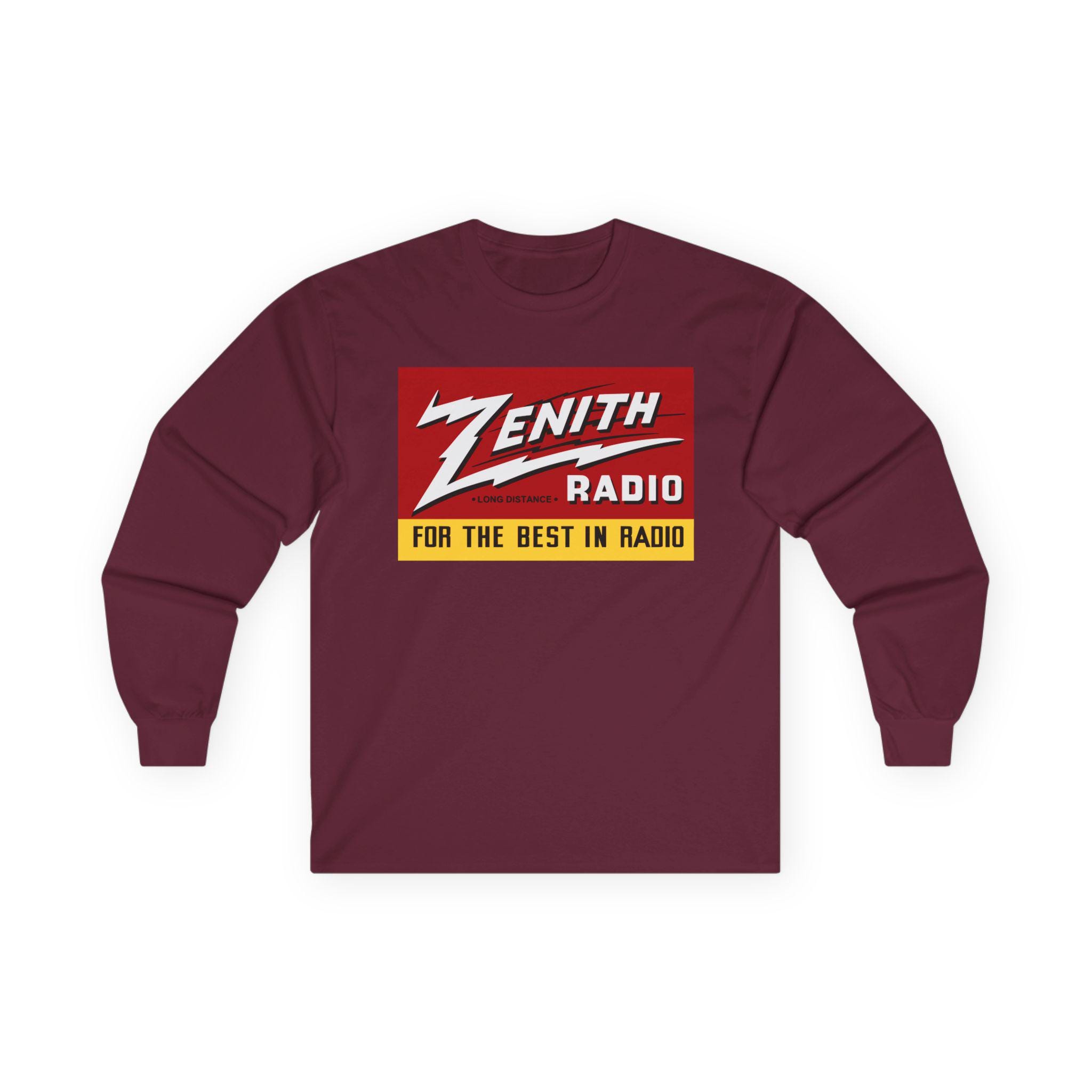 Zenith - Long Distance - for the Best in Radio Long Sleeve Tee ...