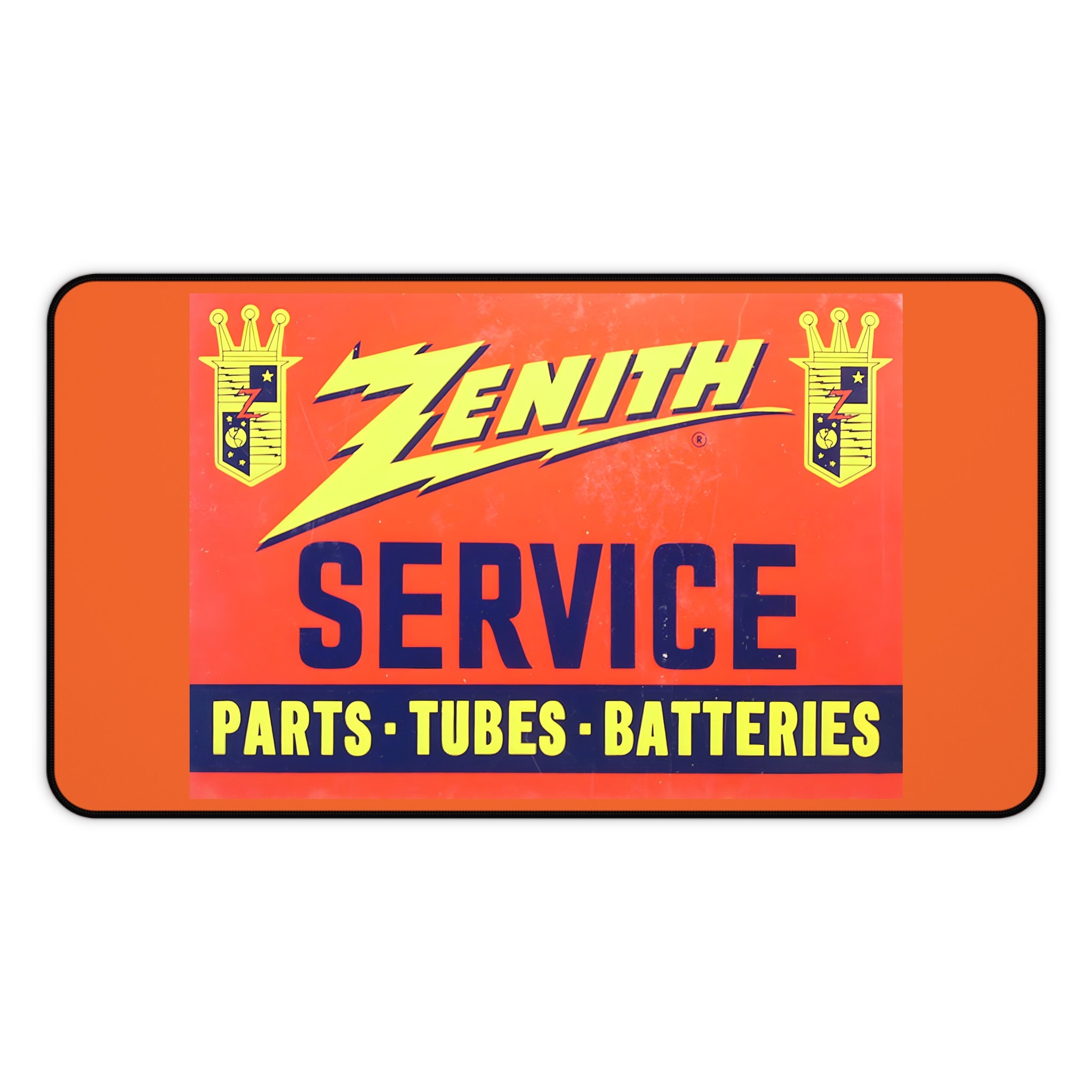 Zenith SERVICE Parts Tubes Batteries, Antique Electronics Advertising ...