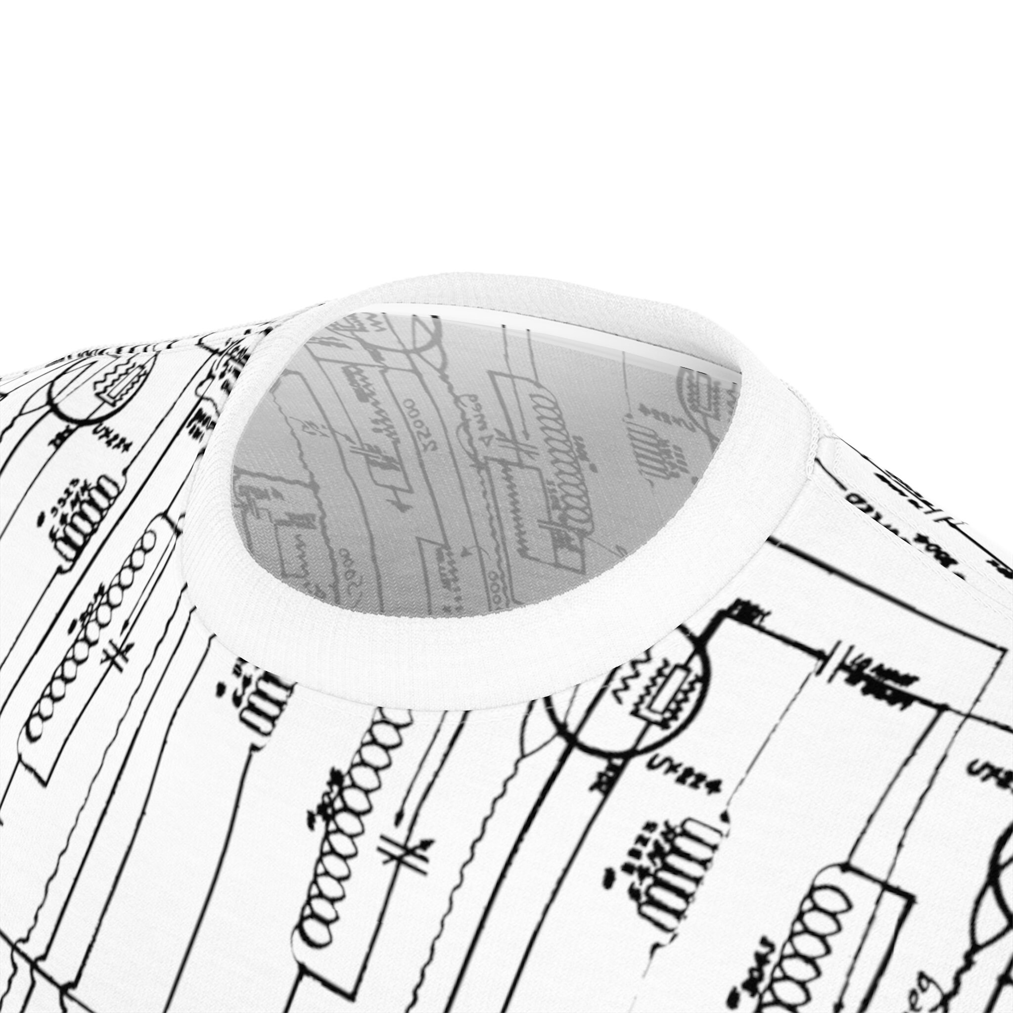 1930s Brunswick Antique Radio Schematic All-over Print AOP T-shirt - Etsy