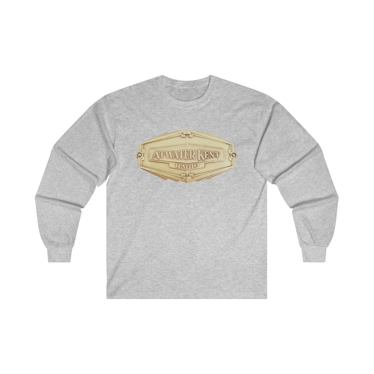 1920's Art Deco Atwater-kent Radio Company Logo Long Sleeve Tee - Etsy