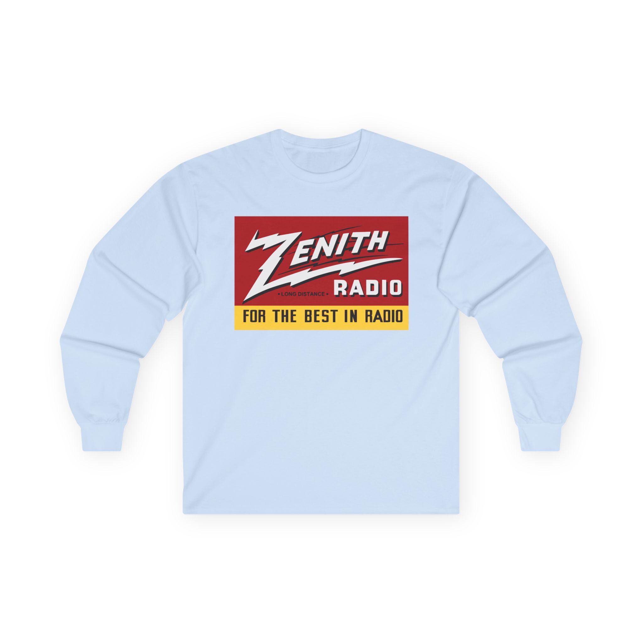 Zenith - Long Distance - for the Best in Radio Long Sleeve Tee ...