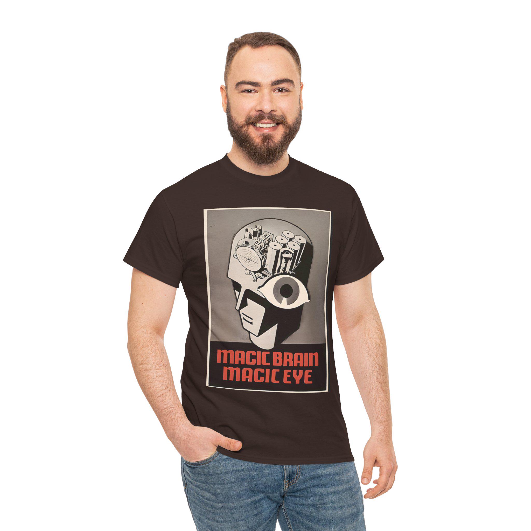 RCA Victor Magic Brain / Magic Eye Antique Radio Graphic T-shirt ...