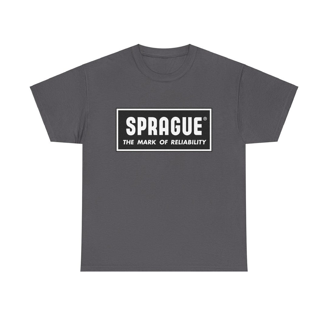 Sprague Electronics Retro Logo T-shirt: Vintage Radio Enthusiast's ...
