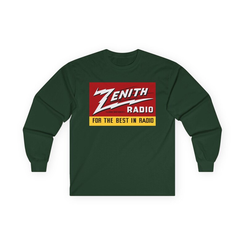 Zenith - Long Distance - for the Best in Radio Long Sleeve Tee ...