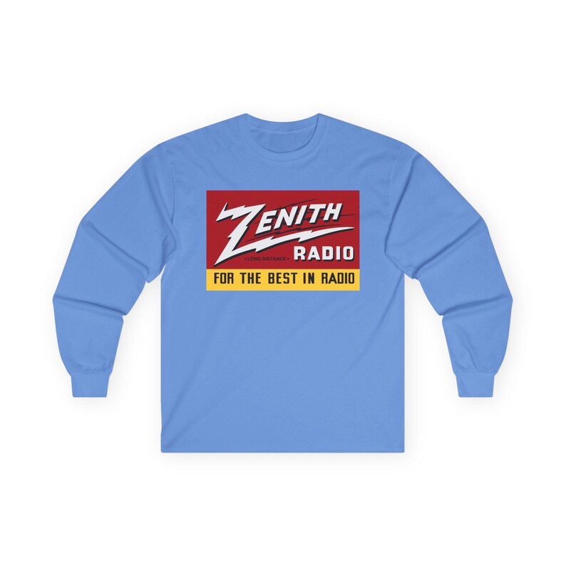 Zenith - Long Distance - for the Best in Radio Long Sleeve Tee ...