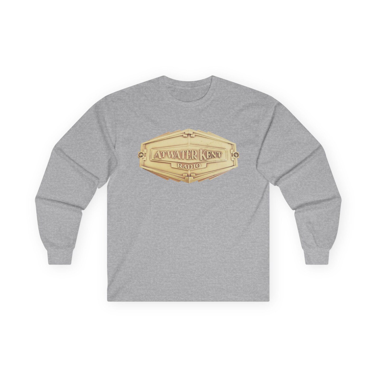 1920's Art Deco Atwater-kent Radio Company Logo Long Sleeve Tee - Etsy