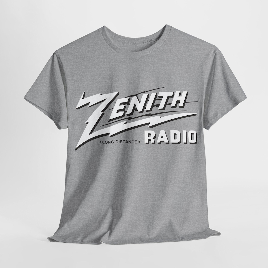 Zenith Radio T-shirt / Original Retro Logo / Antique Radio Shirt ...