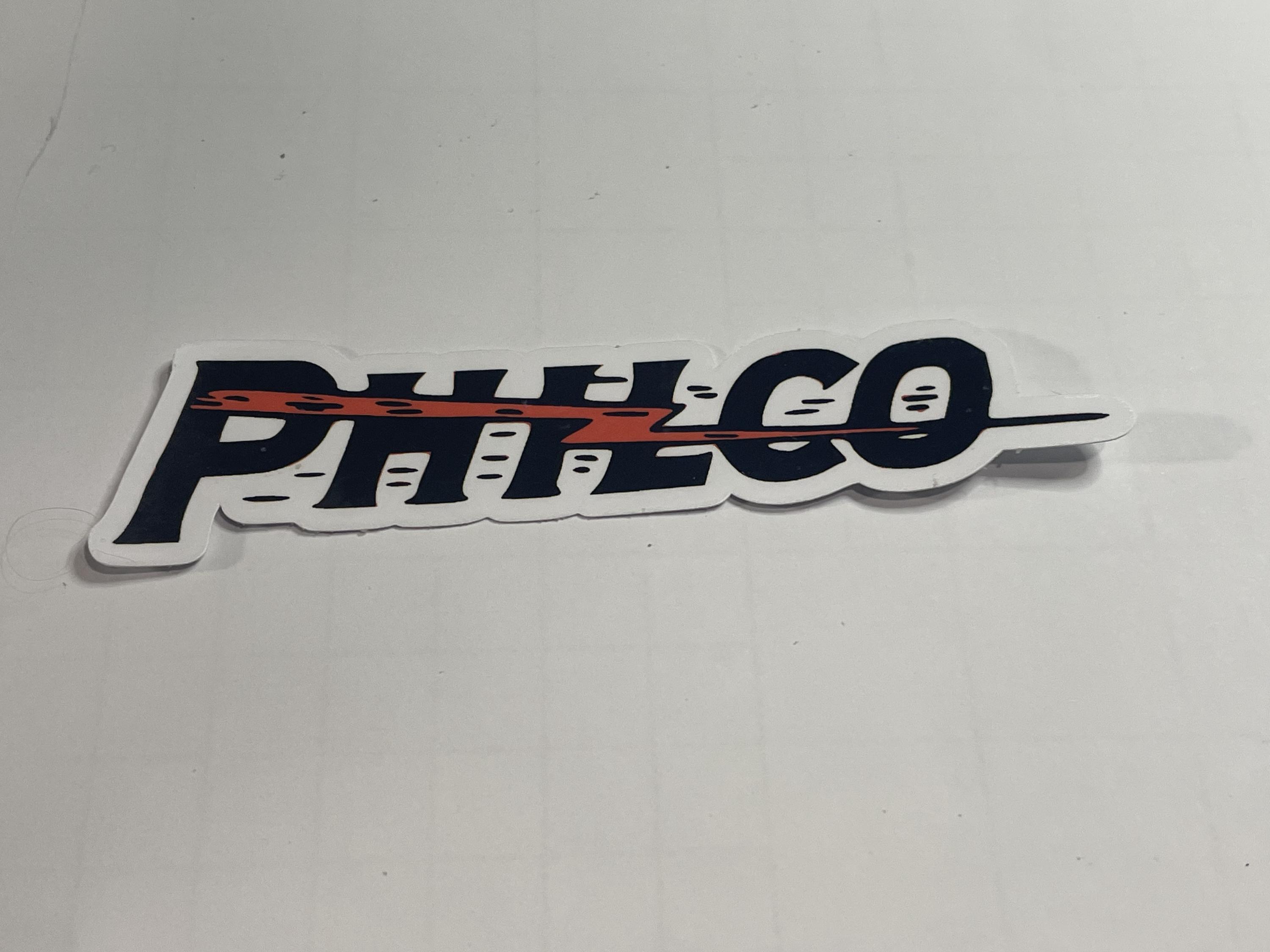 Philco Antique Radio Lighting Bolt Logo Sticker for Laptop, Toolbox ...