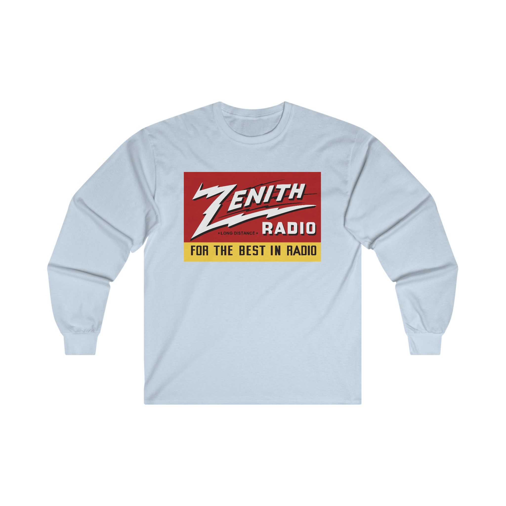 Zenith Long Distance for the Best in Radio Long Sleeve Tee / Antique ...