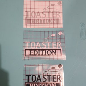 Toaster Edition Car Decal - Kia Soul - Jeep Renegade - Cute - Custom ...