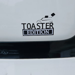 Toaster Edition Car Decal - Kia Soul - Jeep Renegade - Cute - Custom ...