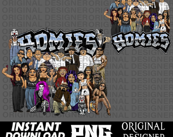 Homies Figures - Etsy