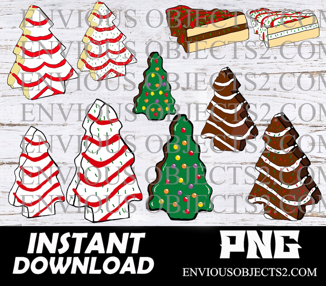 Little Deb Christmas Tree Snack Cakes Png, Christmas Tree Snack Cakes ...