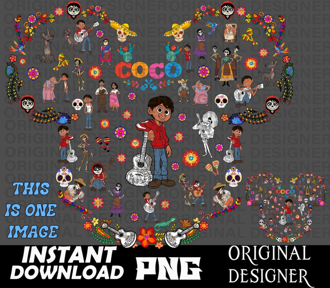 Coco Miguel, Coco Miguel Png, Coco Shirt Designs, Coco Movie, Cut File ...