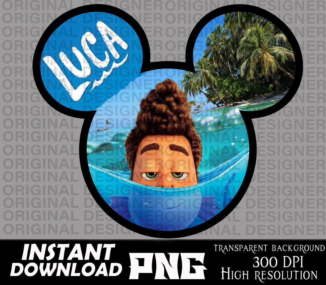 Luca Png, Silenzio Bruno, Luca Cut File, Luca Sublimation, Luca Shirt ...