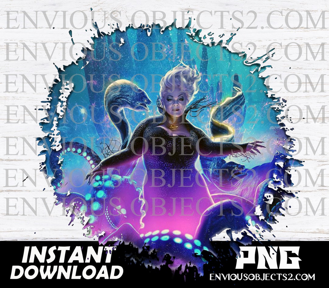Ursula, Black Mermaid Png, Little Mermaid, Black Girl Magic, Black ...