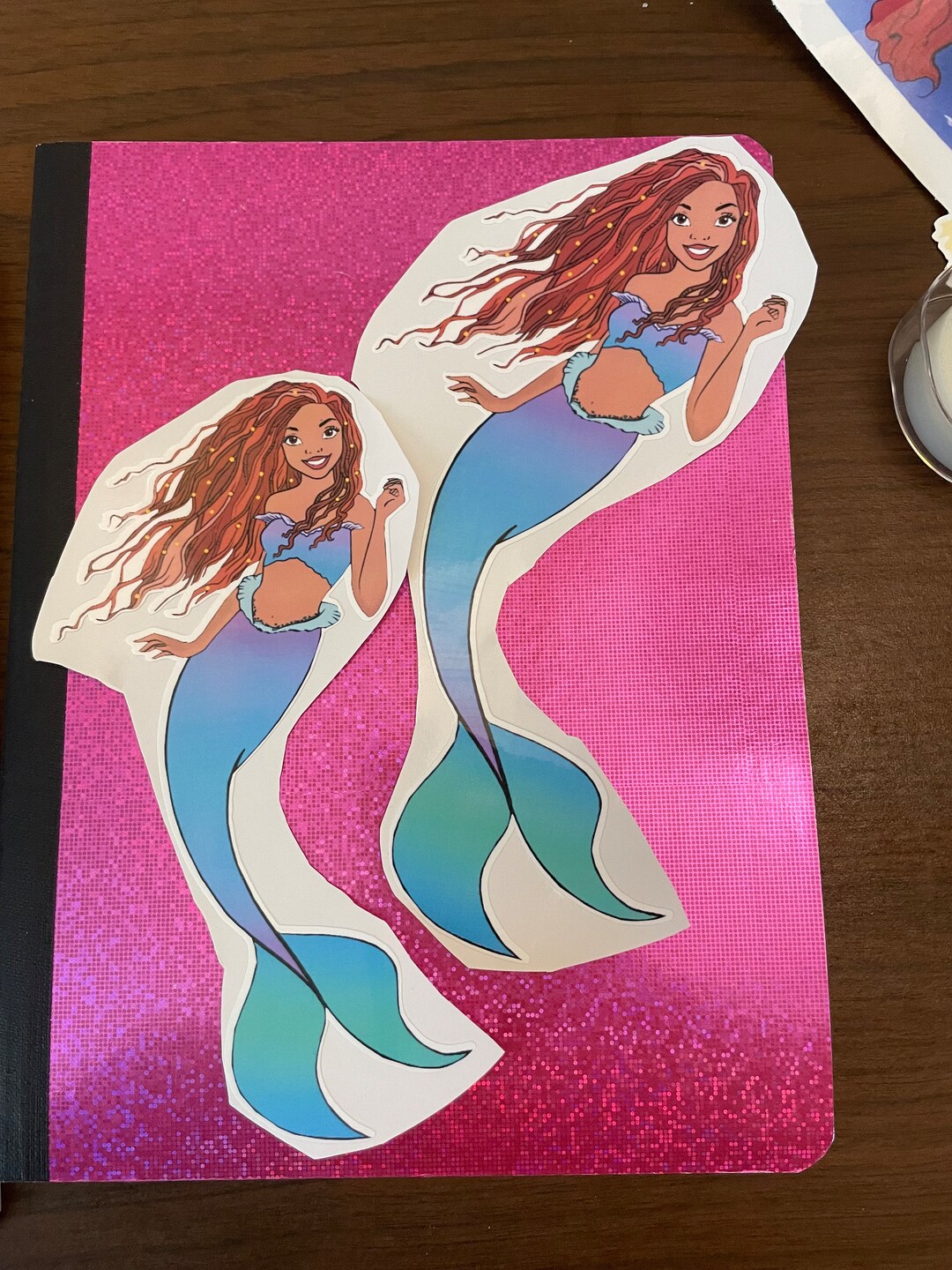 Black Little Mermaid Sticker, Little Mermaid Sticker, Black Girl Magic ...