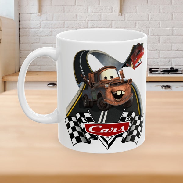 Lightning Mcqueen Travel Mug - Etsy