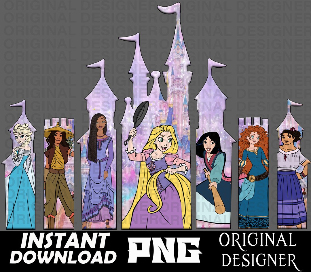 Princess Group Png, Princess Group Castle Download, Princess Group ...
