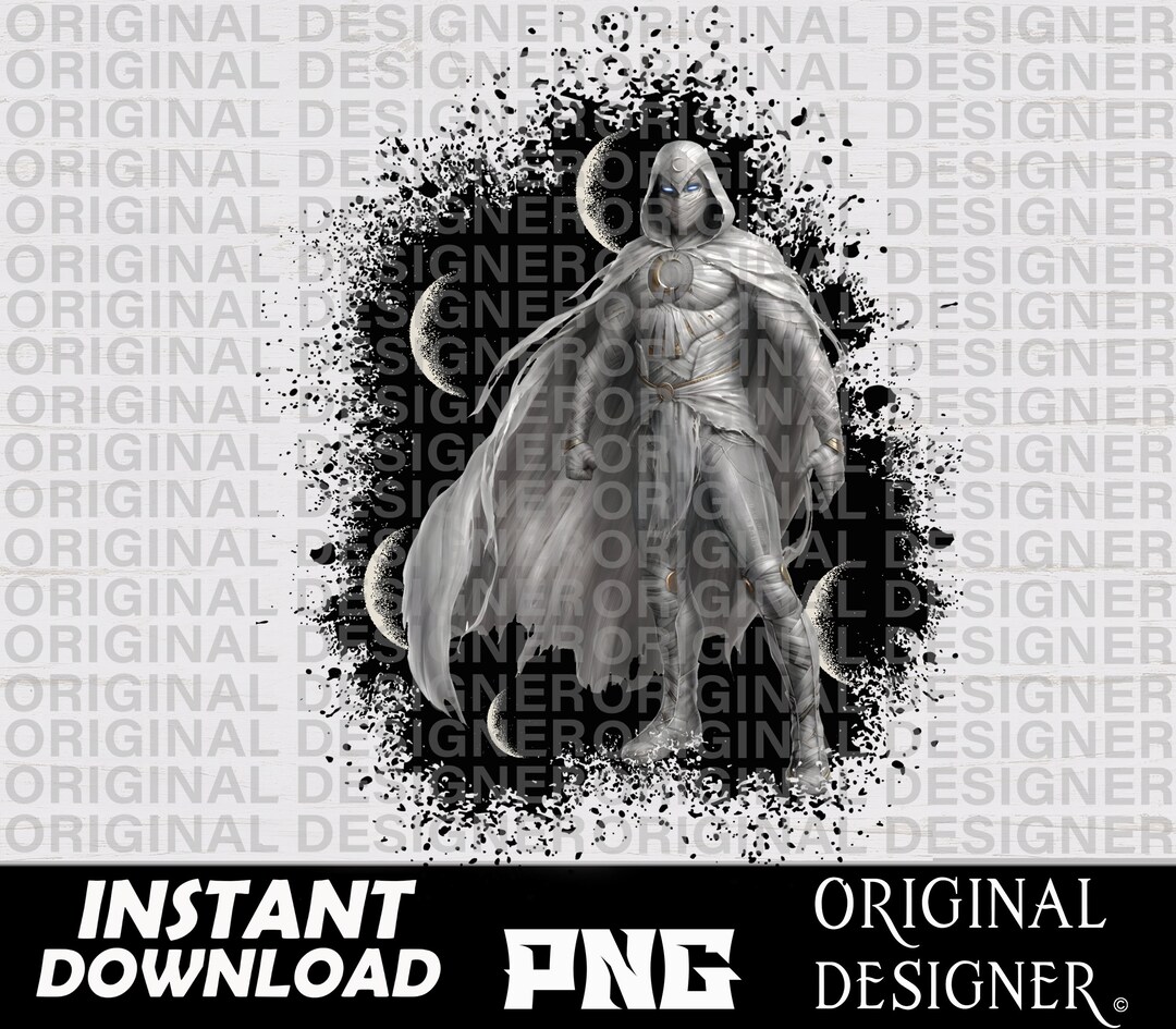 Moon Knight, Moon Knight Png, Moon Knight Shirts, Villain, Villain Png ...