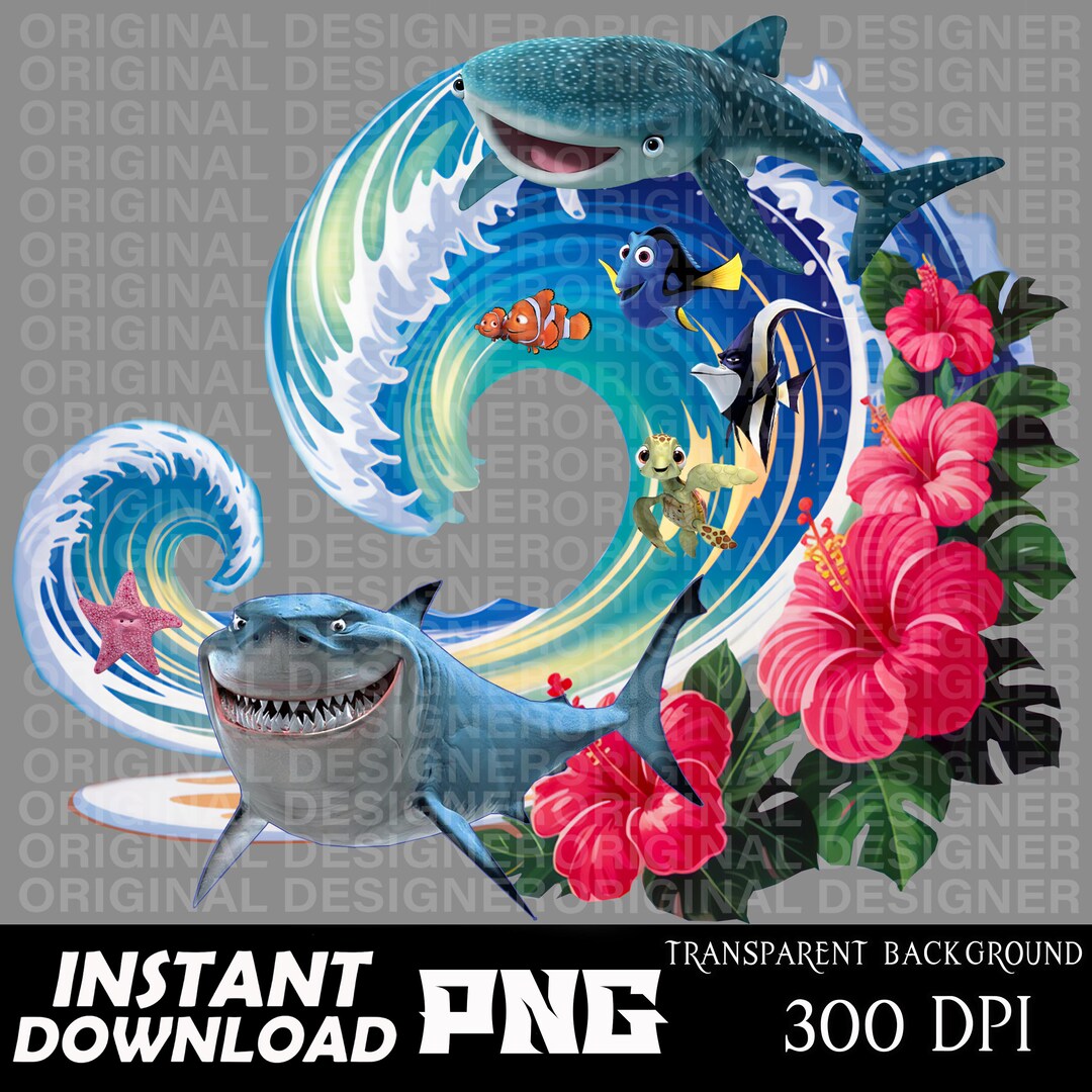 Finding Nemo Download Png, Finding Nemo Png, Finding Nemo Shirt Design ...