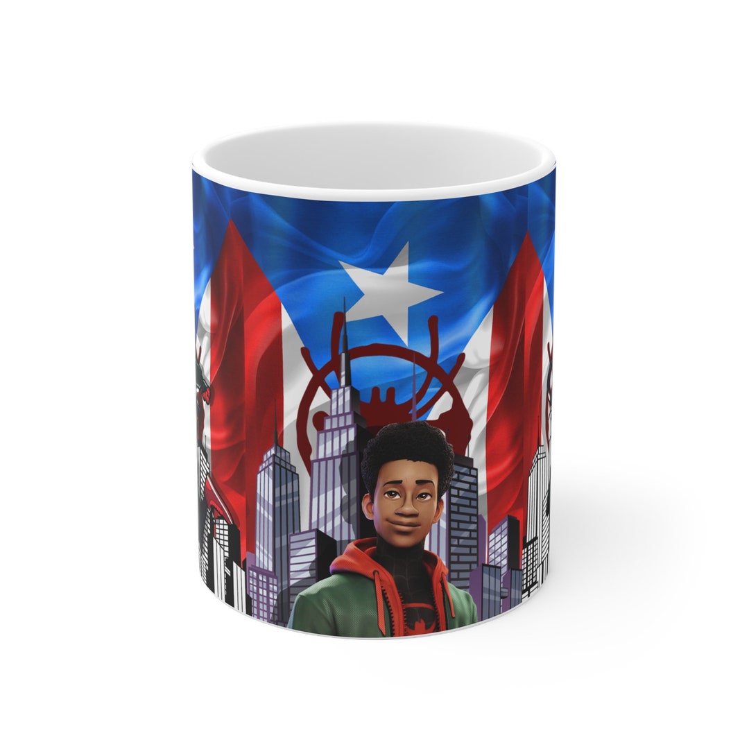 Spider Man Miles, Spider Man Miles Mugs, Spider Man Miles Gift, Spider ...