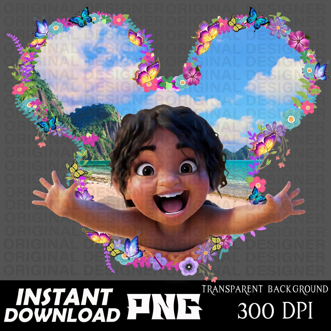 Moana Simea Png, Moana Simea Shirt Design, Moana Lil Sister Printable ...