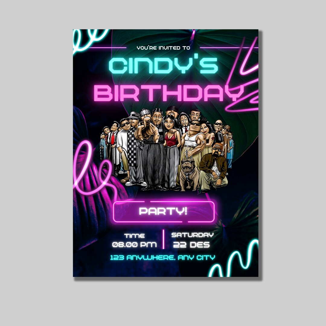 Lil Homies, Homies Birthday Invitation, Lil Homies Birthday Party ...