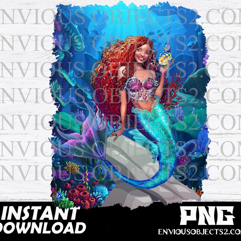 Little Mermaid Decal - Etsy