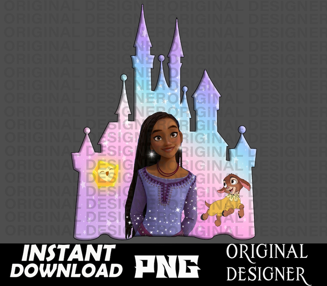 Black Princess Asha Wish Png Download, Wish Star Png, Black Girl Magic ...