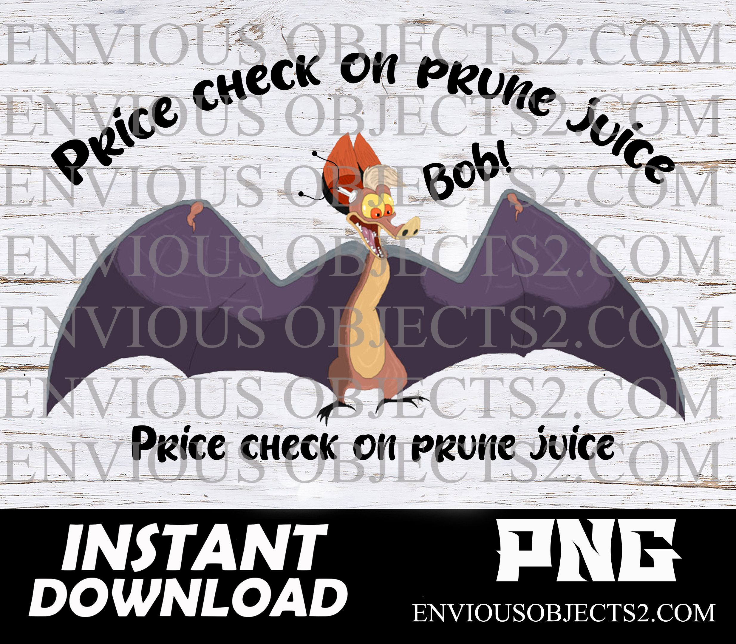 Batty Koda, Price Check on Prune Juice Bob, Price Check on Prune Juice ...