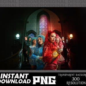 Descendants Red, Descendants Red Png, Rebel Heart Png, Descendants Red ...